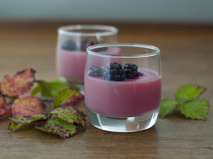 Blackberry, Lemon and Ginger Wine Posset - Wild Food UK