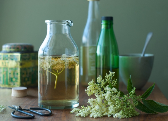 Elderflower Sugar and Vinegar